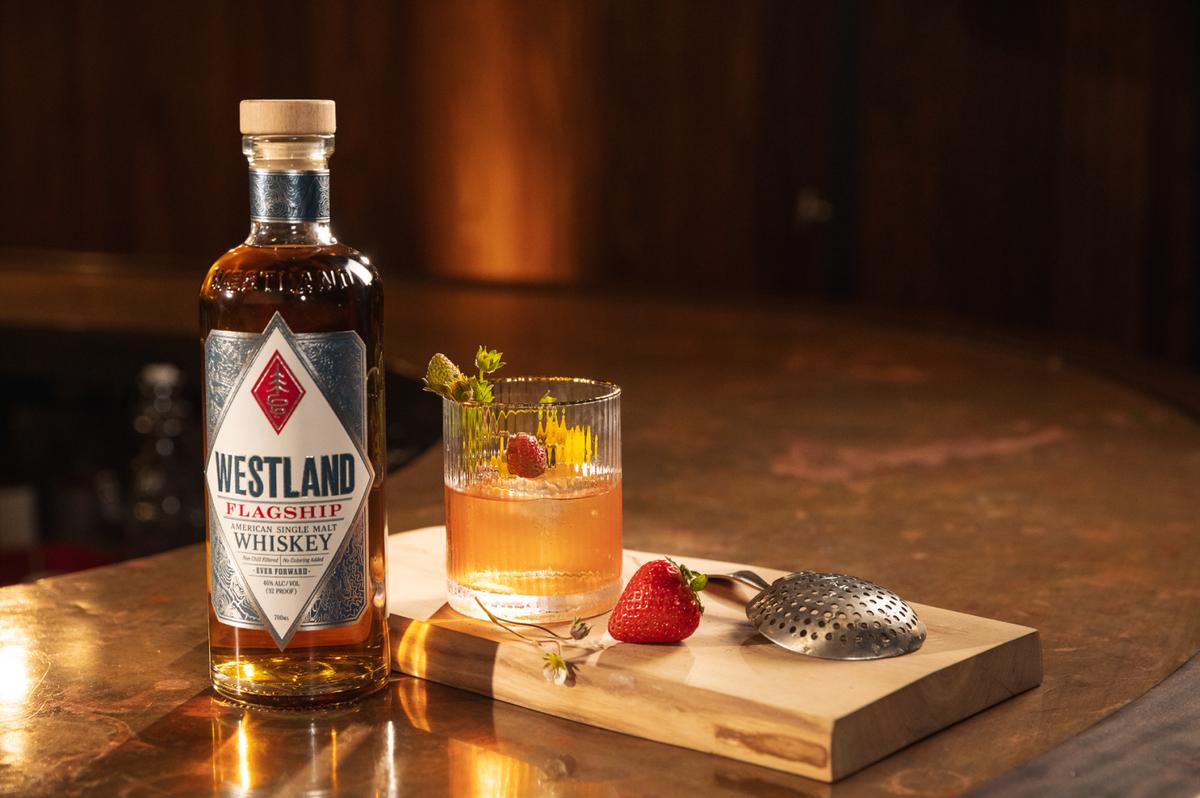 Strawberry Old-Fashion by Paul Sauter | Westland Cocktail Collective – Westland Distillery